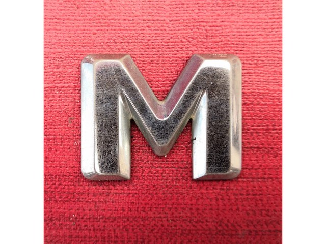 Slovo M za gepek Mercedes ML 320 W163