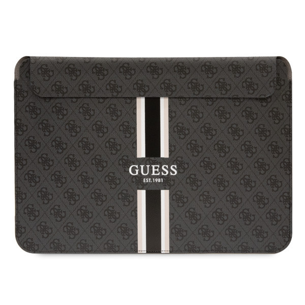 GUESS navlaka za laptop od 14'' 4G STRIPES BLACK