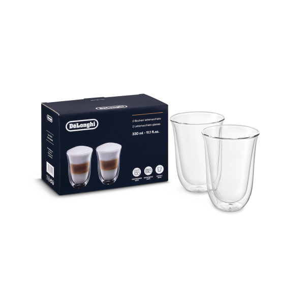 DeLonghi set čaša za LATTEMACCHIATO DLSC312