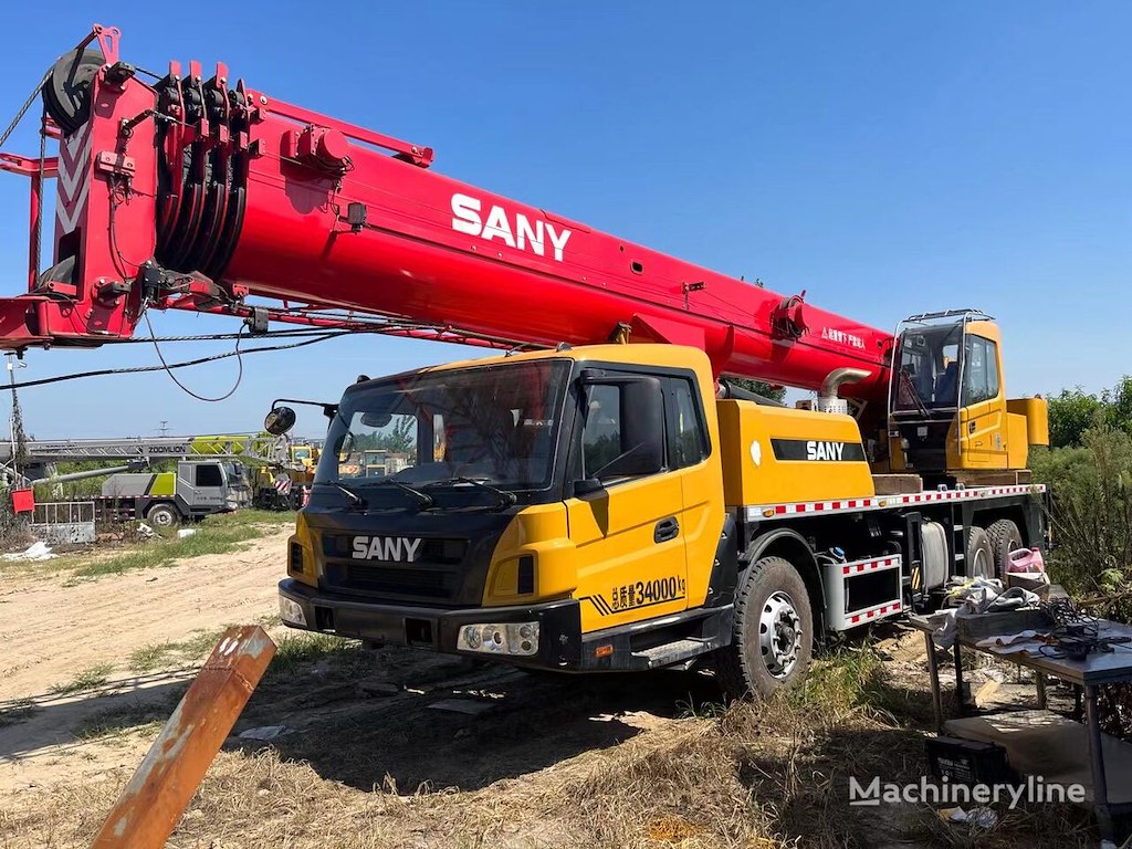Sany Sany STC250C 25 ton used hydraulic mounted mobile truck crane on pokretna dizalica