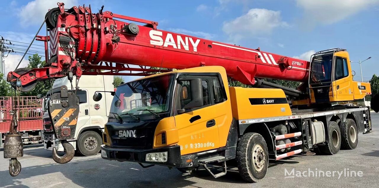 Sany Sany STC250 25 Ton used hydraulic mounted mobile truck crane on pokretna dizalica