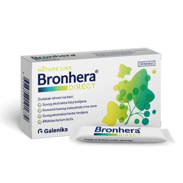 Bronhera® Direct, prašak za direktnu oralnu upotrebu