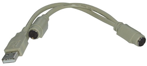 ADAPTER USB-PS2utičnicax2