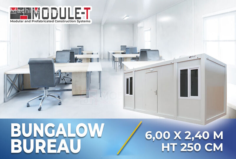 Novi Module-T BUNGALOW BUREAU ECO | 20 PIEDS MODULAIRE SANITAIRE VESTIAIRE radnički kontejner