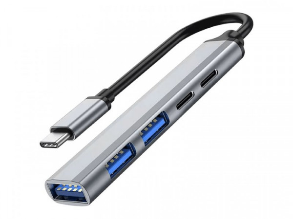 USB 3.1 TIP C na 3xHUB 3.0+TIP C+ PD