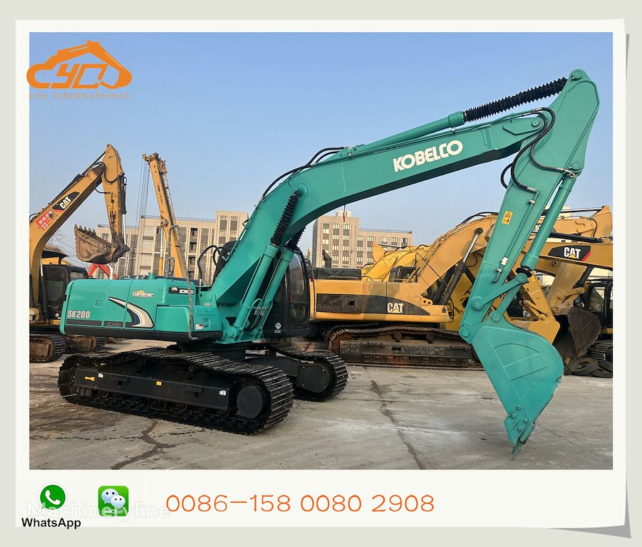 Kobelco SK200-6E bager guseničar