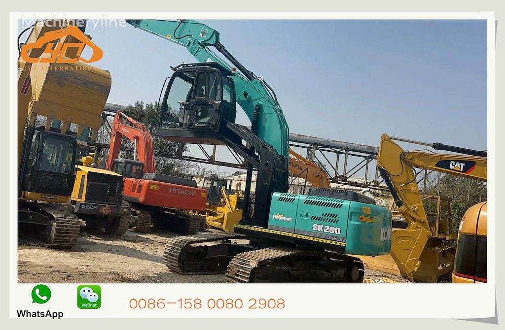 Kobelco SK200 bager guseničar