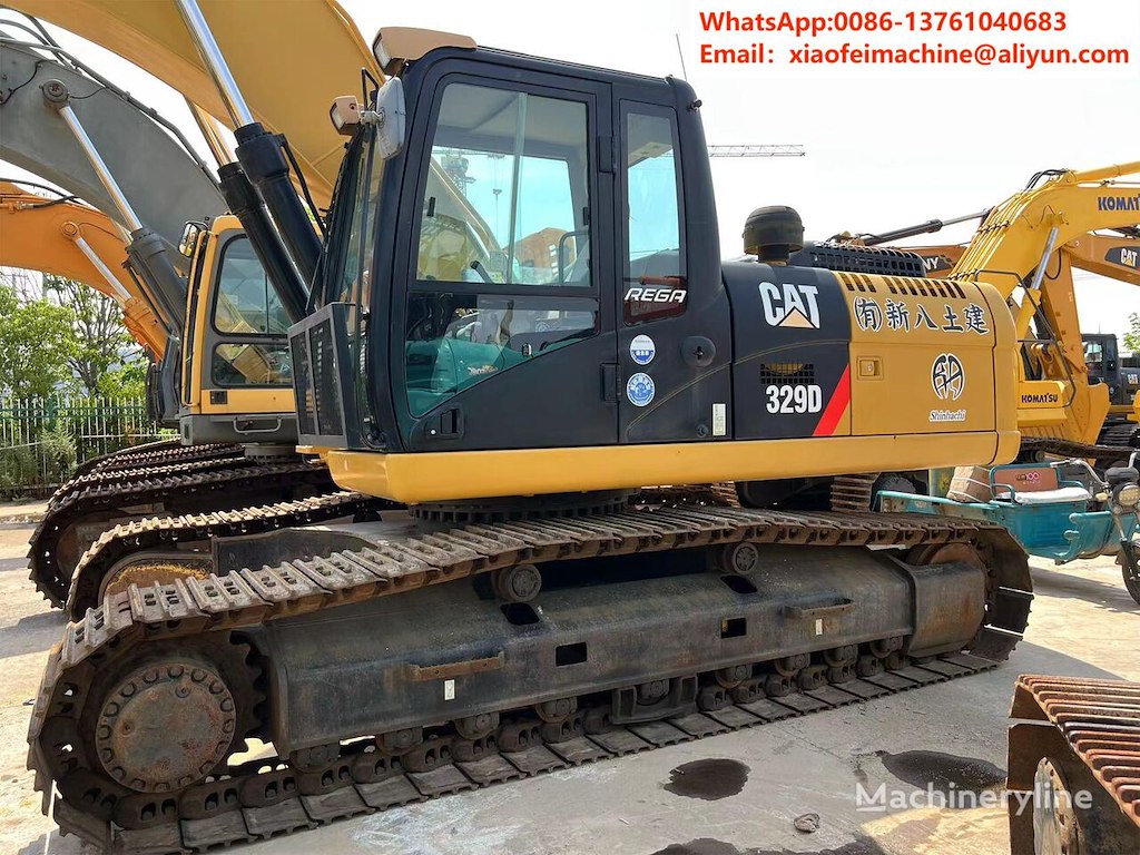 Caterpillar 329D bager guseničar