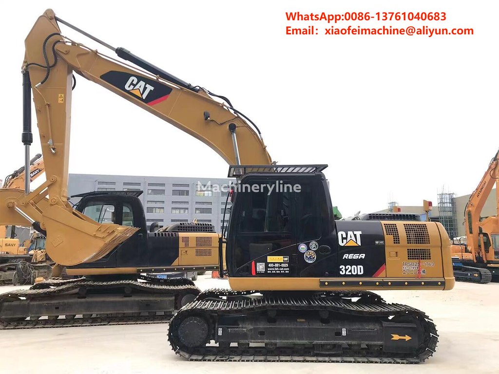 Caterpillar 320D bager guseničar