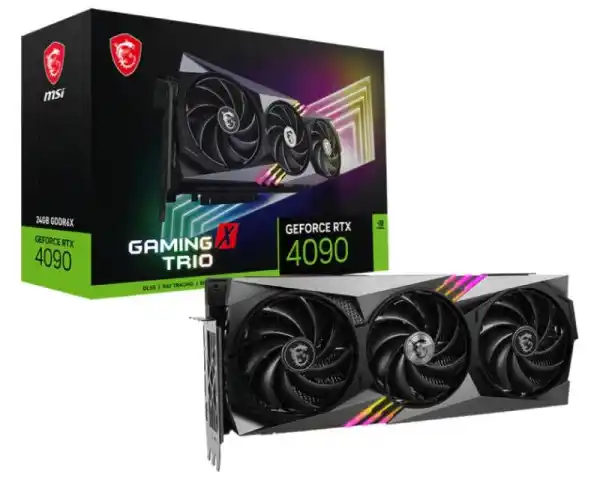 MSI nVidia GeForce RTX 4090 24GB 384bit RTX 4090 GAMING X TRIO 24G