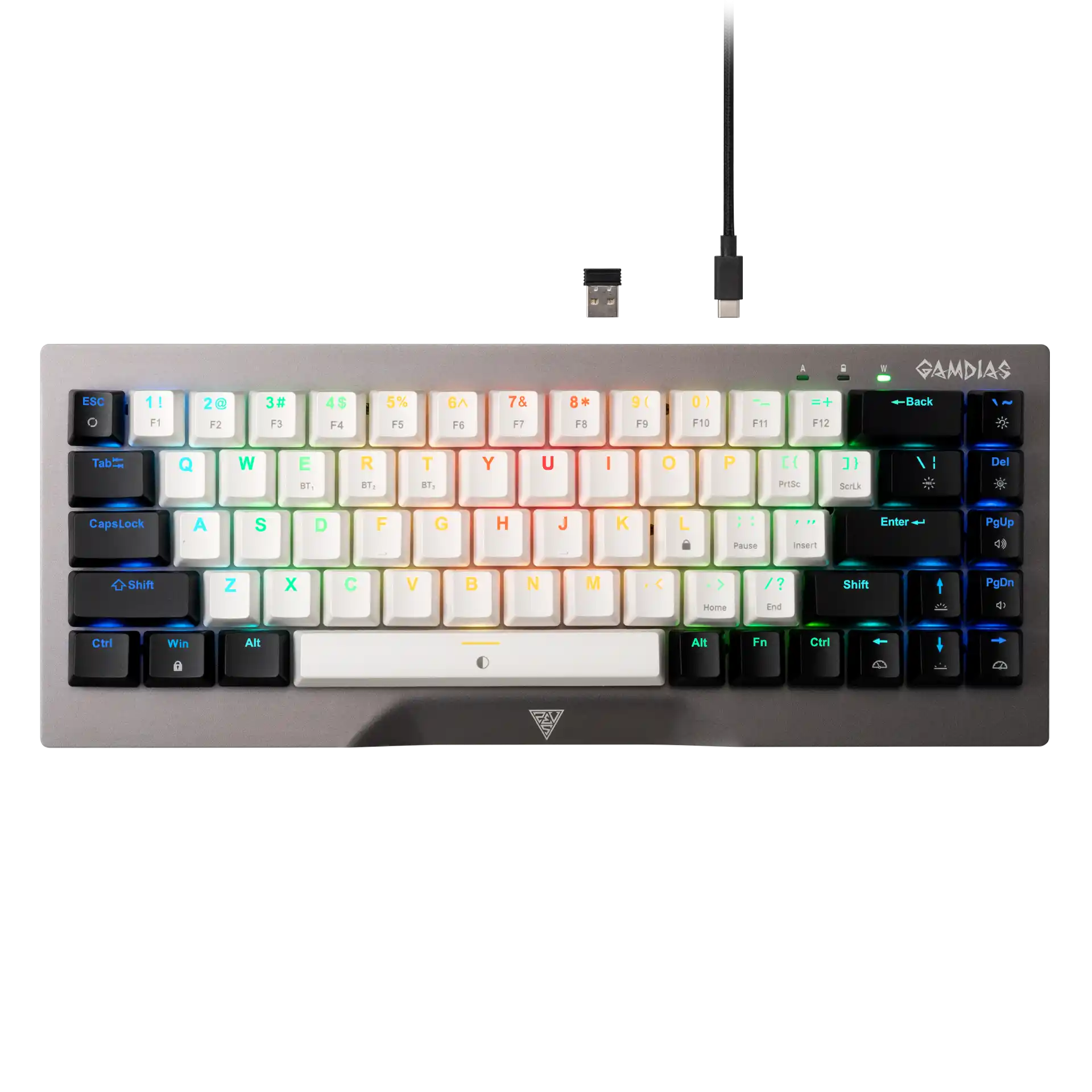 Tastatura Gamdias Hermes M4 Hybrid Mehanička RGB