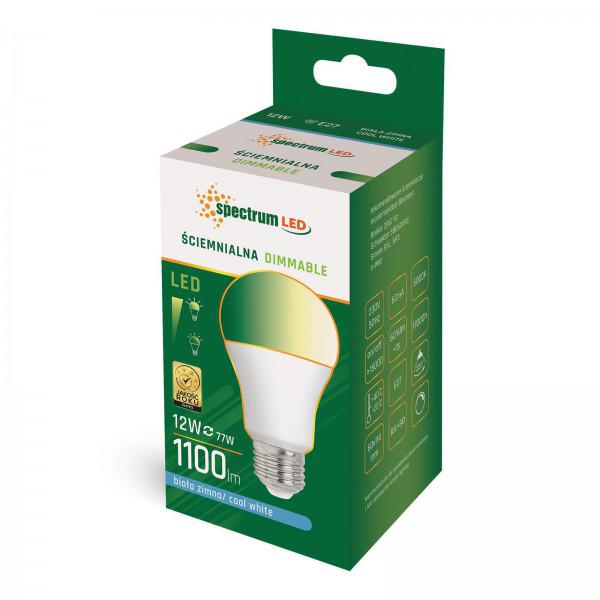 LED Sijalica E27 dimabilna hladno bela 12W