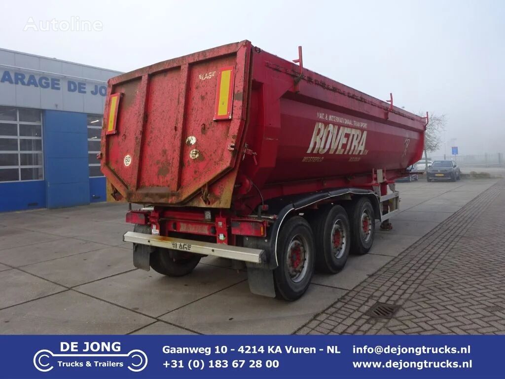 LAG 32 M3 / Tipper / Mercedes + Disc poluprikolica kipera