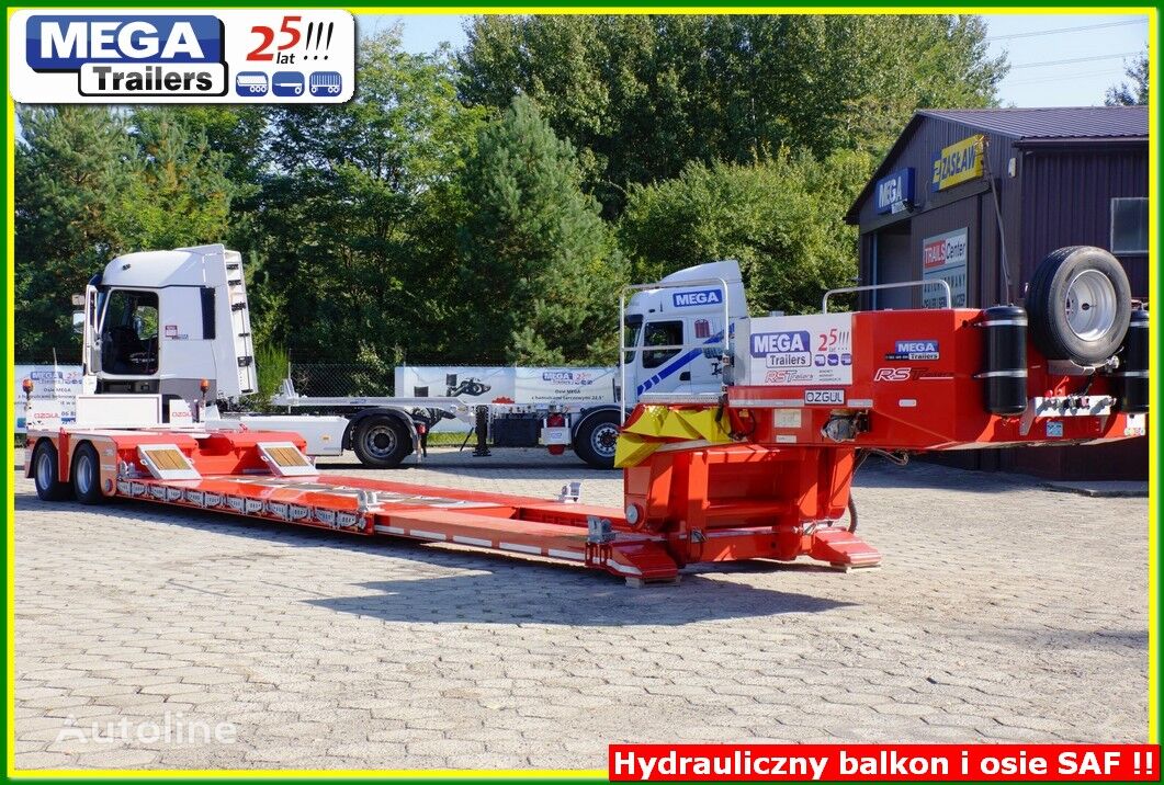 Nova Mega TIEFBETT 18,60 m, 2 x Hysdraulic Axles & Neck - READY ON STOCK ! poluprikolica sa niskom platformom