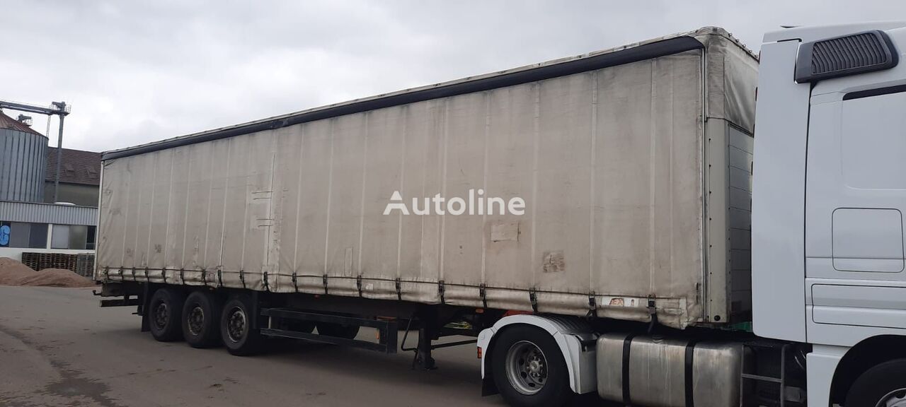 Schmitz Cargobull 3-Achser Pritsche Plane poluprikolica s ceradom