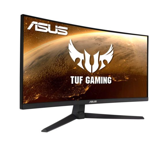 Asus - Monitor ASUS TUF VG24VQ1B 23,8"/VA,zakrivljen/1920x1080/165Hz/1ms MPRT/HDMI,DP/freesync/zvučnici