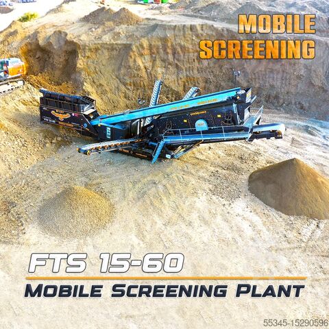 POSTROJENJE ZA MOBILNI SKRINING 500-600 TPH STOCK
FABO Tracked screen FTS-1560