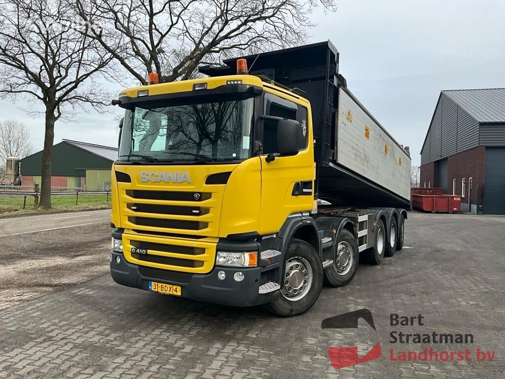 Scania G410 10x4 met geisoleerde asfalt kipper kiper