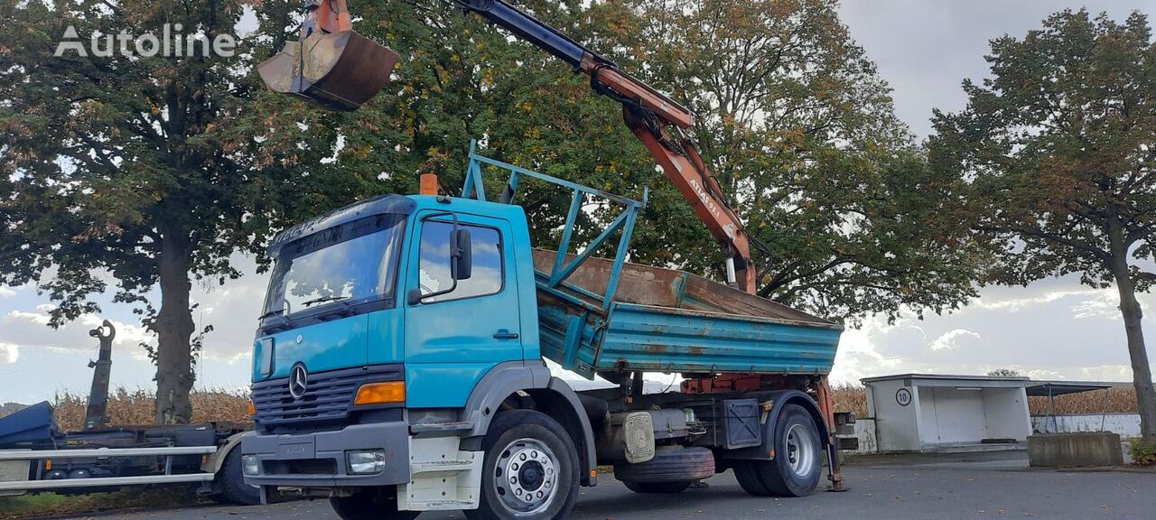 Mercedes-Benz 1828K 4x2 Kipper KRAN+Funk/Greifer kiper