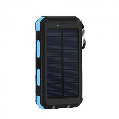 Gembird HRD-T12 12000mAh 2xUSB LED kompas solar power bank