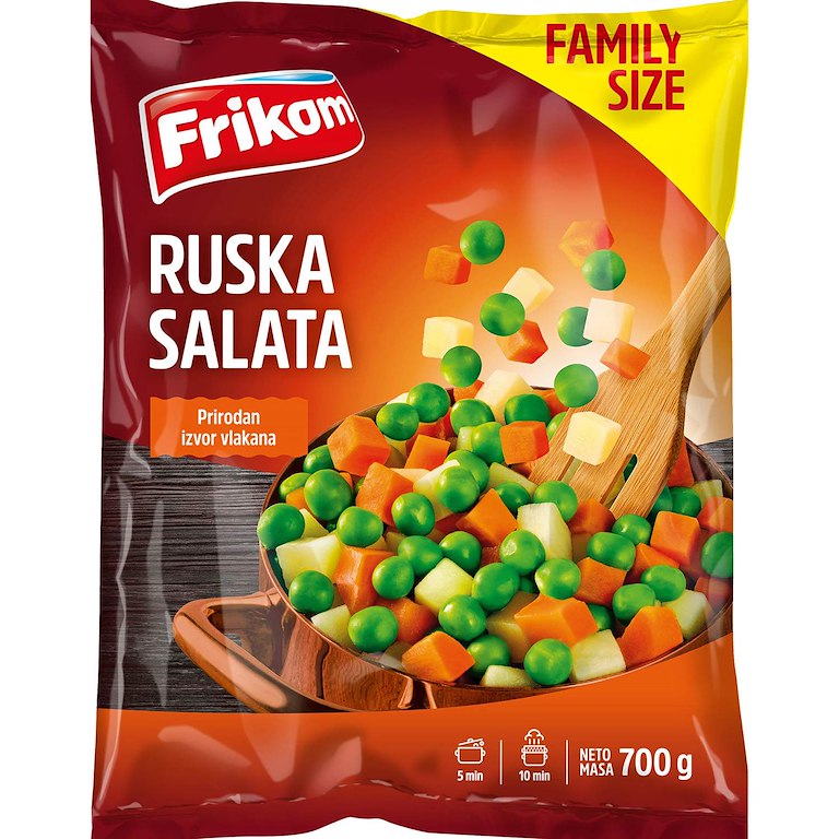 ruska salata family 700g frikom