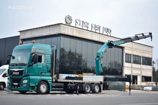 MAN TGX 26.440 6x2 HMF 4020 K4 Crane Kran Container kamion platforma