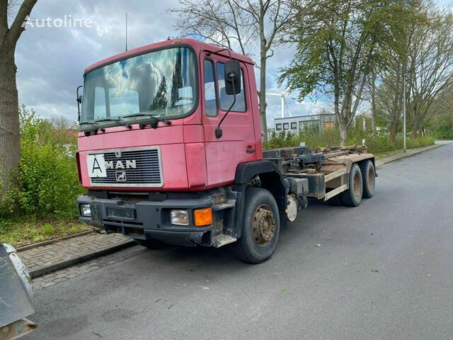 MAN 26.372K 6x4 Abrollkipper AHK Blatt/Blatt kamion rol kiper