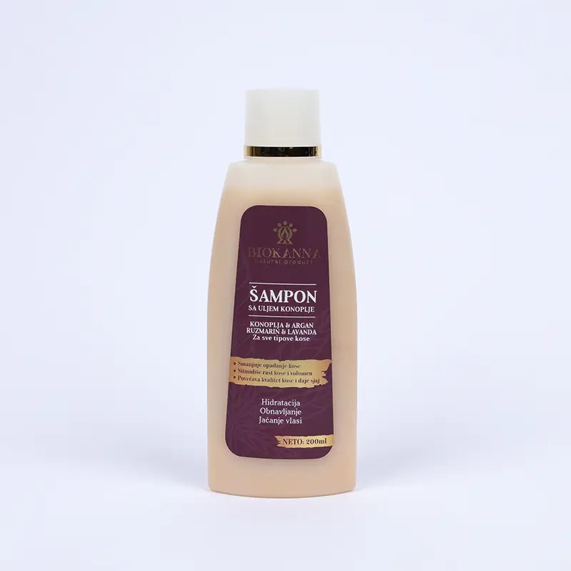 BIOKANNA – Šampon za kosu sa konopljom 200ml