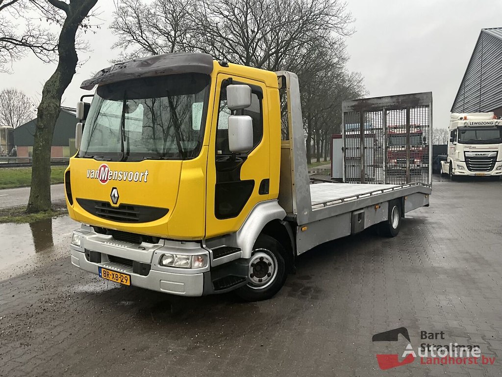 Renault MIDLUM 220-12/C1 Oprijwagen Handgeschakeld met hydraulische laad autotransporter