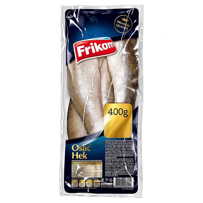 oslić hek 400g frikom