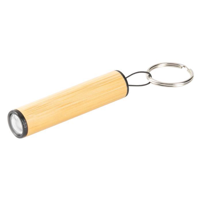 WICK - Privezak za ključeve sa LED lampom od bambusa