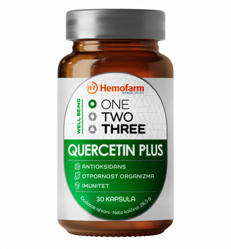 ONE TWO THREE QUERCETIN PLUS 30 kapsula