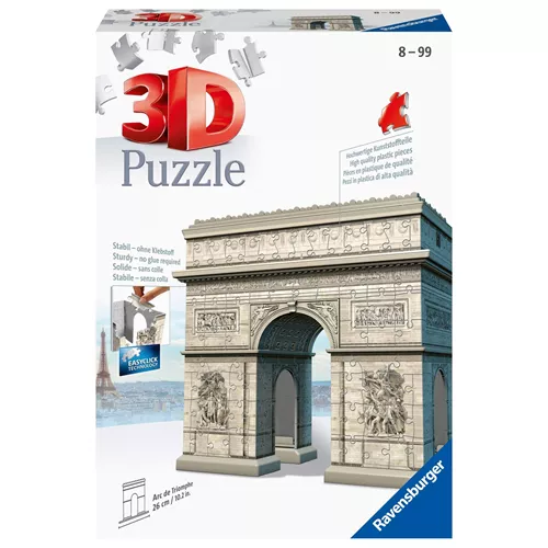 Ravensburger 3D puzzle (slagalice) - Trijumfalna kapija u Parizu (RA12514)