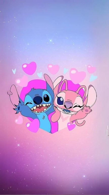 Stitch & Angela love