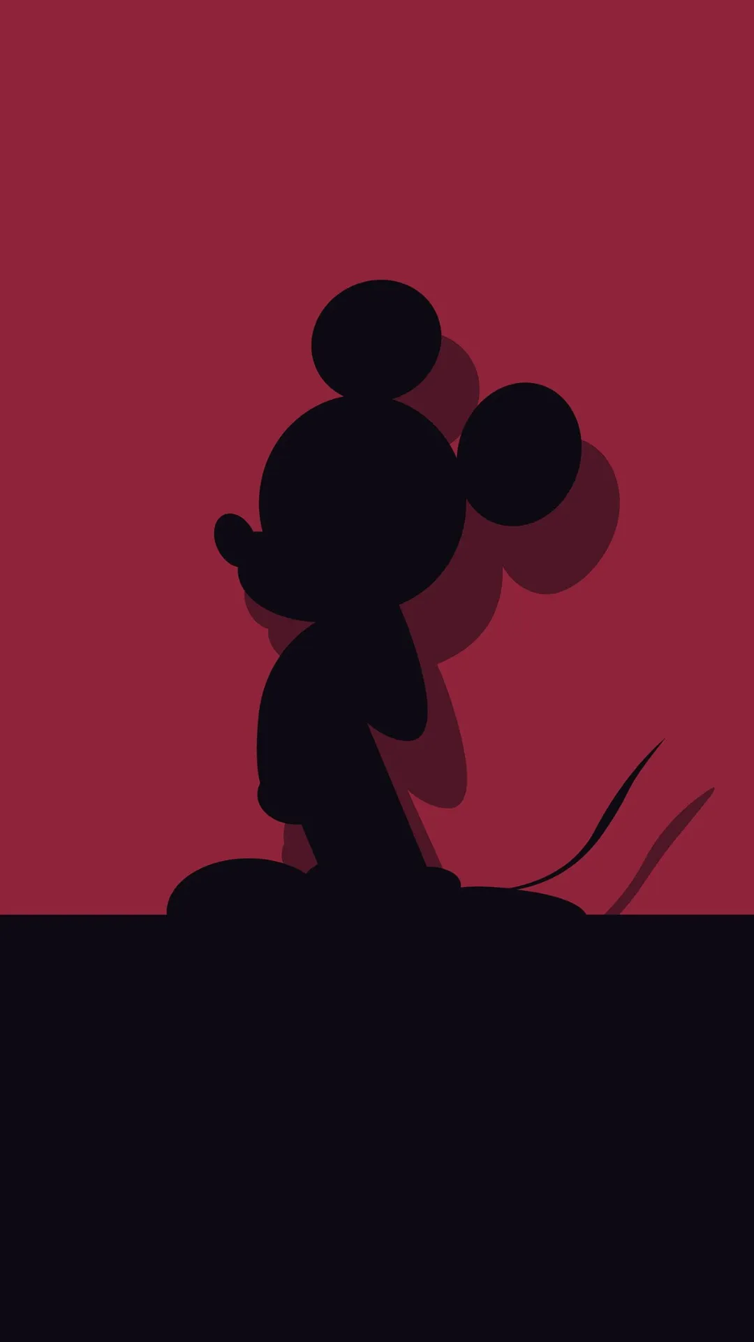 Mickey shadow