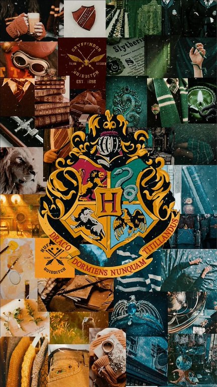 Hogwarts kolaž