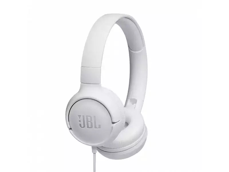 JBL ON-EAR SLUŠALICE SA UNIVERZALNIM KONTROLAMA I MIKROFONOM, 3.5MM, BELE