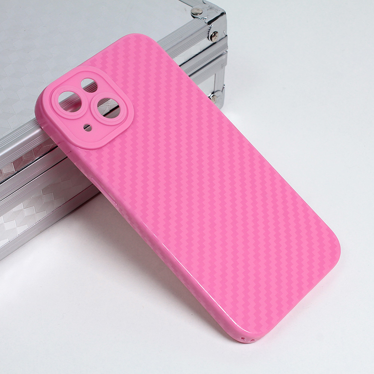 TORBICA SILIKON LINE ZA IPHONE 14 6.1ROZE