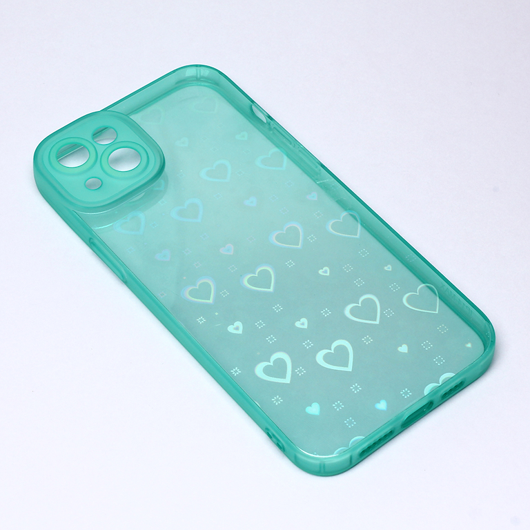 TORBICA HEART COLOR IMD ZA IPHONE 14 PLUS 6.7 MINT