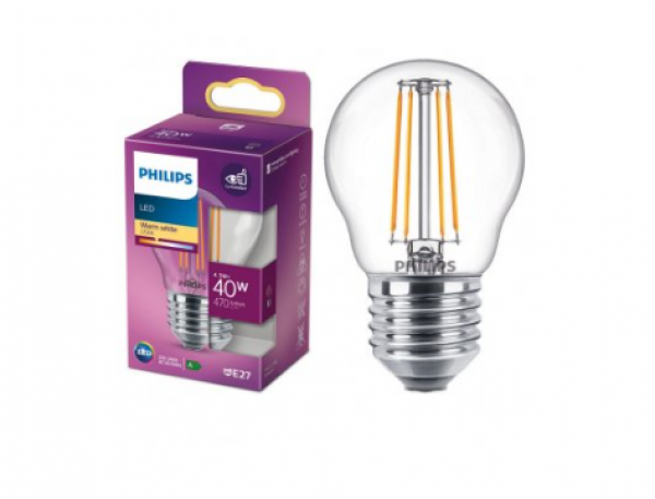 PHILIPS LED sijalica classic 5.5W(40W) E27 WW