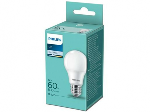 PHILIPS LED Sijalica 8W (60W) A60 E27 4000K CW 230V MAT ND PS724