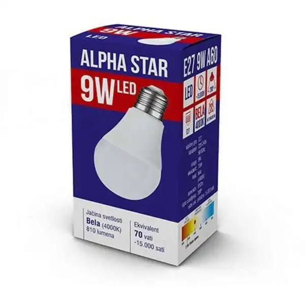 ALPHA STAR E27 9W NB Sijalica