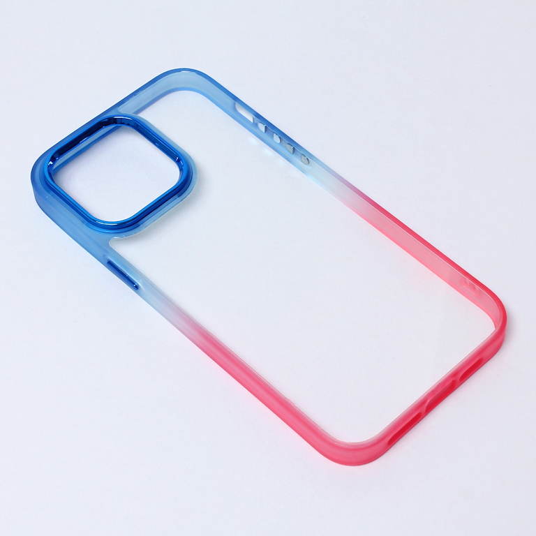 TORBICA COLORFUL ACRYLIC ZA IPHONE 14 PRO MAX 6.7 PLAVA