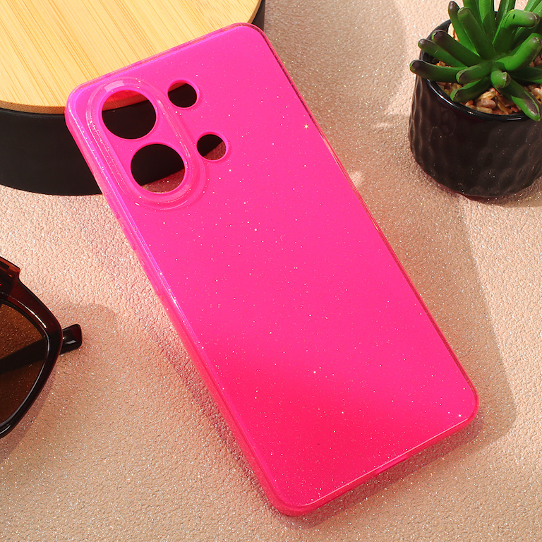 TORBICA SPARKLE DUST ZA XIAOMI REDMI NOTE 13 4G PINK