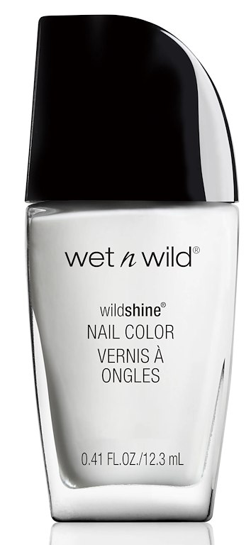 wet n wild wildshine Lak za nokte Matte top coat, Završni, E453B French white cream, 12.3 ml