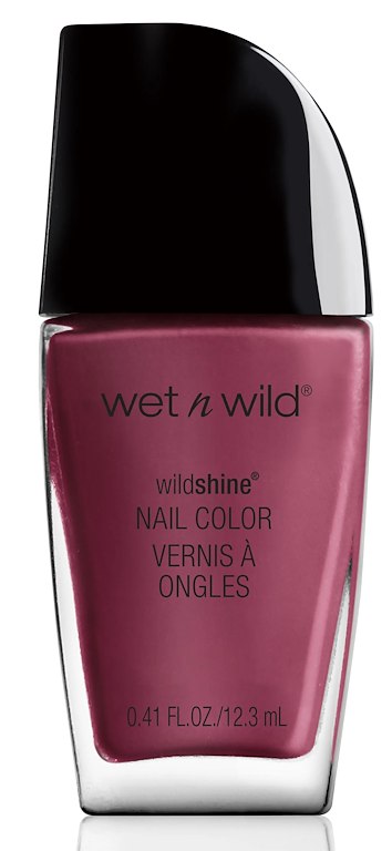 wet n wild wildshine Lak za nokte Matte top coat, E487E Grape minds think alike, 12.3 ml