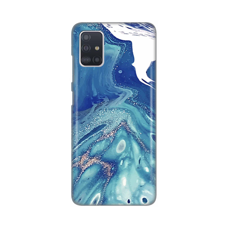 TORBICA SILIKONSKA PRINT ZA SAMSUNG A515F GALAXY A51 BLUE MARBLE