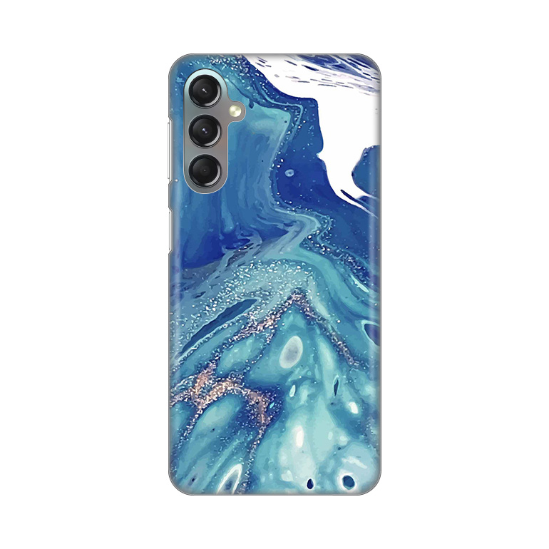 TORBICA SILIKONSKA PRINT ZA SAMSUNG A245F GALAXY A24 4G BLUE MARBLE