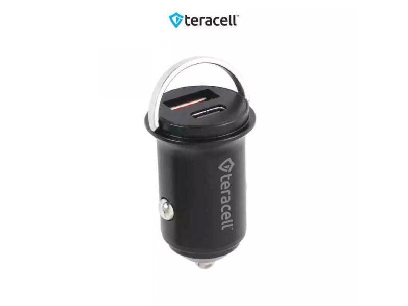 TERACELL EVOLUTION TC-13 48W DUAL AUTO PUNJAČ SA PD LIGHTNING KABLOM