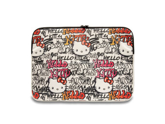 Hello Kitty navlaka za laptop od 14 graffiti collection white ( HKCSZPDGPTE )